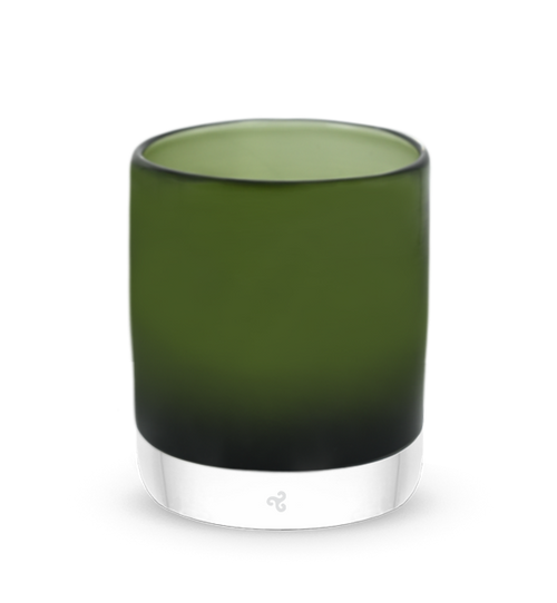 rockers | hand-blown low ball drinking glasses | glassybaby