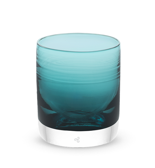 rockers | hand-blown low ball drinking glasses | glassybaby