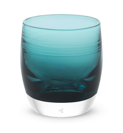 true love | cranberry pink hand-blown glass candle holder | glassybaby