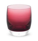 true love | cranberry pink hand-blown glass candle holder | glassybaby